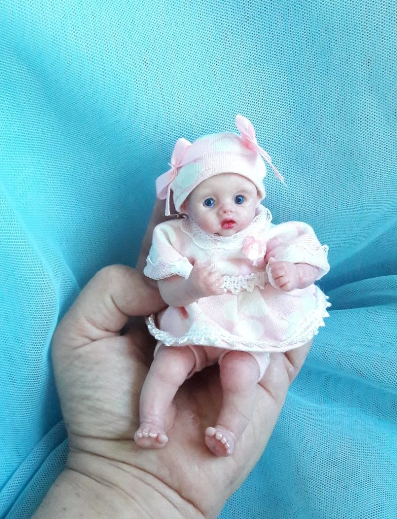 miniature collectible dolls | Kovalevadoll -tiny silicone baby dolls