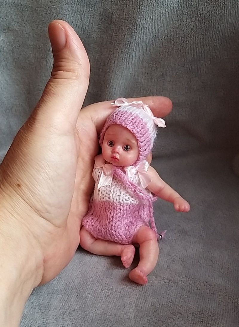 Mini baby dolls from silicone | Kovalevadoll -tiny silicone baby dolls
