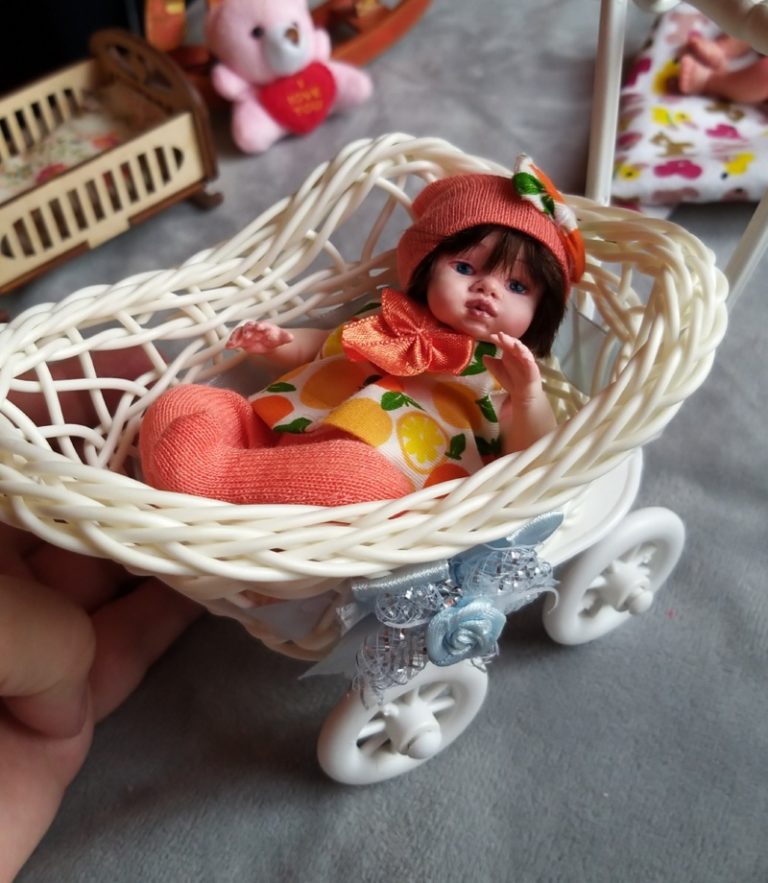 Polymer clay dolls cast on rezin | Kovalevadoll -tiny silicone baby dolls