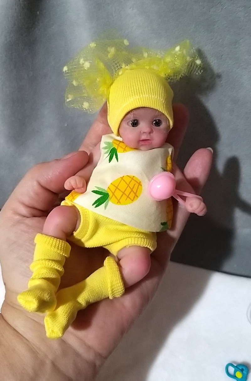 Mini silicone babies that look real | Kovalevadoll -tiny silicone baby ...