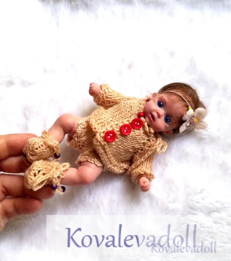 Mini silicone babies that look real | Kovalevadoll -tiny silicone baby ...