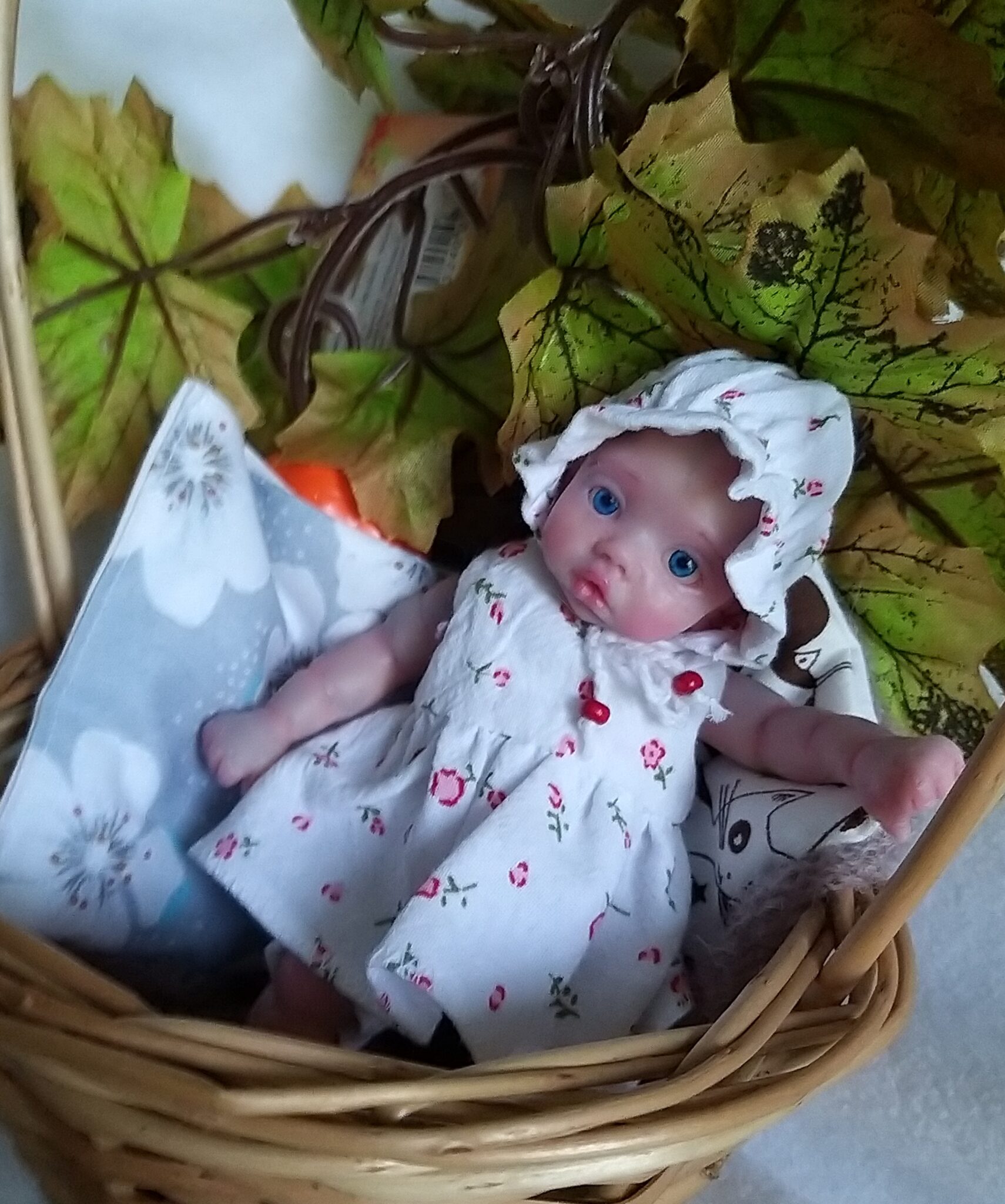 Mini silicone baby doll full body | Kovalevadoll -tiny silicone baby dolls