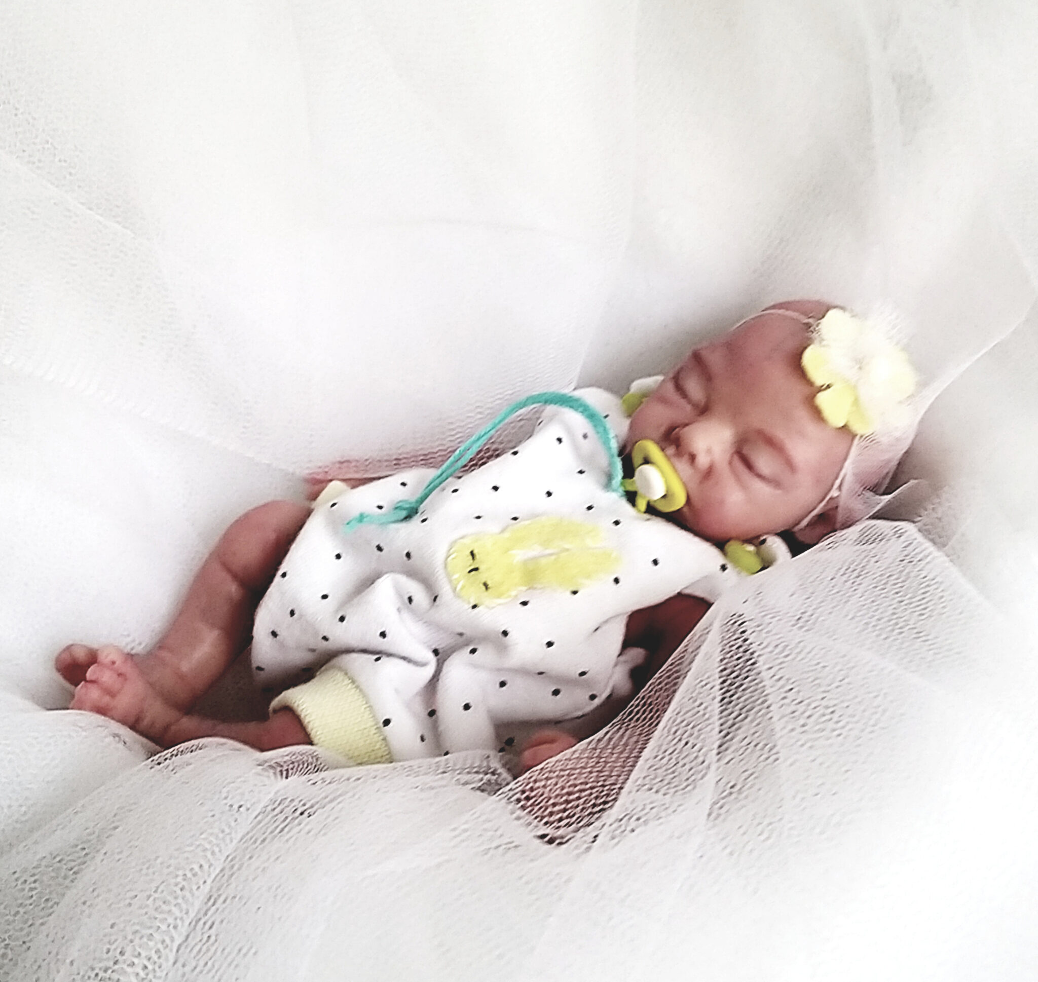 Silicone tiny baby girl 6 inch -beautiful face ! | Kovalevadoll -tiny ...